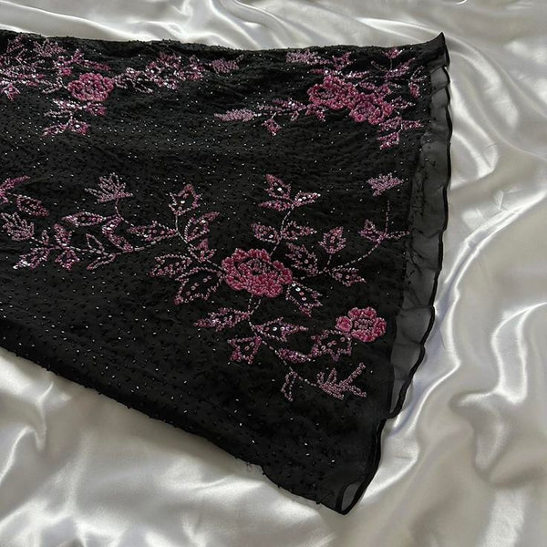 Vintage A line Straps Black Lace Prom Dresses 22th Birthday Outfit P19 ...